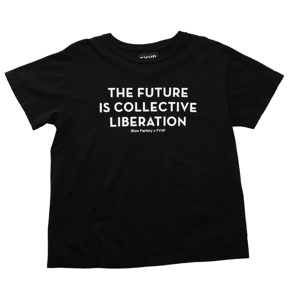 THE FUTURE IS COLLECTIVE LIBERATION Unisex Crew – For Your Viewing Pleasure
